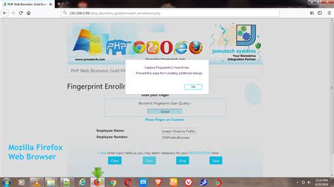 Php Web Biometric Authentication Gold Pack Joseph Mwema Biometrics Engineer