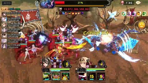 Kings Raid Cecilia Vs Gc2 Lakreil One Ticket Youtube