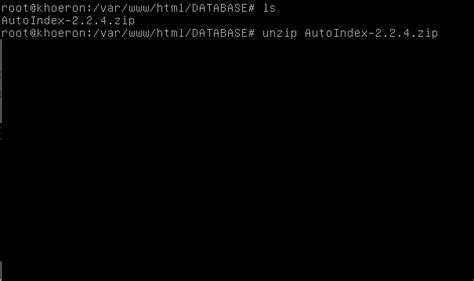 Membuat Data Base Portal Menggunakan Cms Autoindex Debian 8 Jessie