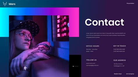 Mars Business Google Slides Template Business Powerpoint Templates Google Slides Template