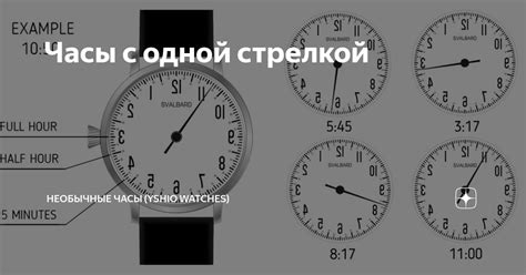 Часы с одной стрелкой | Yshio.ru | Дзен