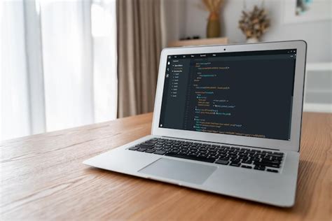 Premium Photo | Software development programming on computer screen for ...