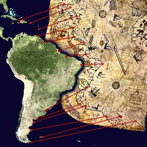 The Piri Reis Map Wheres The Lost Map Of Columbus