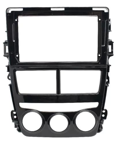 Moldura 9 Polegadas Toyota Yaris Ar Analogico Frete Grátis