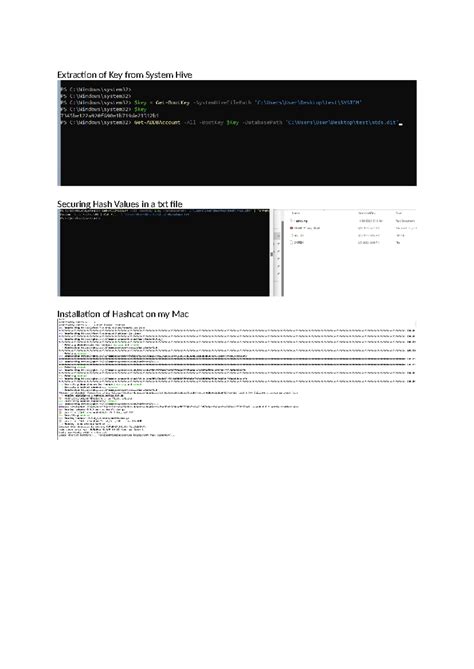 A1 Itc516 Sample Itc516 Extraction Of Key From System Hive