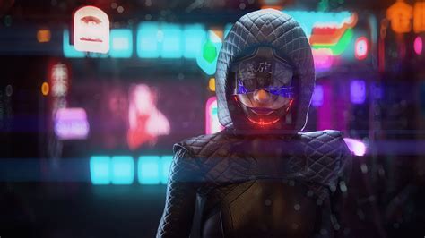 Cyberpunk Girl Wallpaper 4k Future Tech Futuristic Dope