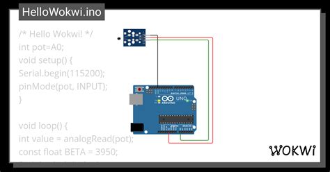 HelloWokwi Ino Wokwi ESP32 STM32 Arduino Simulator