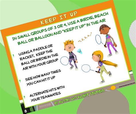 Boosting Pe With Striking Games 10 Racket And Paddle Activities To