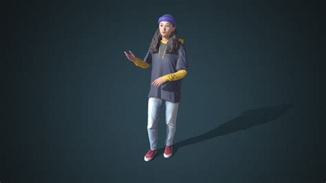 Facial Body Animated Casual F ActorCore D Model By Reallusion C E Sketchfab