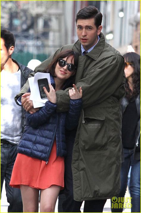 Dakota Johnson Cuddles Up To Nicholas Braun In How To Be Single Scene