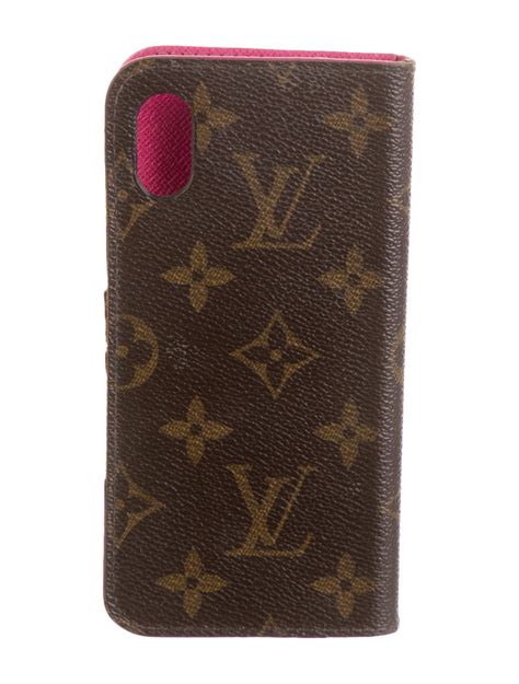 Louis Vuitton Monogram Iphone X Phone Case Brown Technology