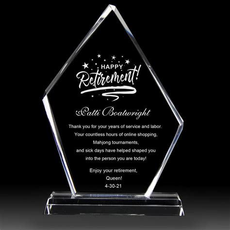 Unique Retirement Plaques Etsy