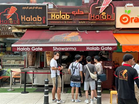 吉隆坡必吃推薦｜halab Gate Shawarma。必吃超大沙威瑪菜單menu價位 欣晴。美食旅遊生活分享