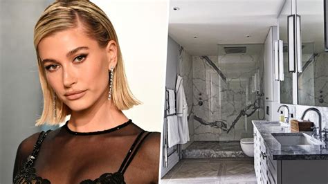 Designers Love Hailey Bieber S Loud Luxury Shower