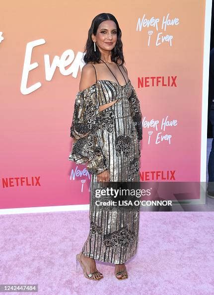 Us Actress Poorna Jagannathan Arrives To Attend The Premiere Of News