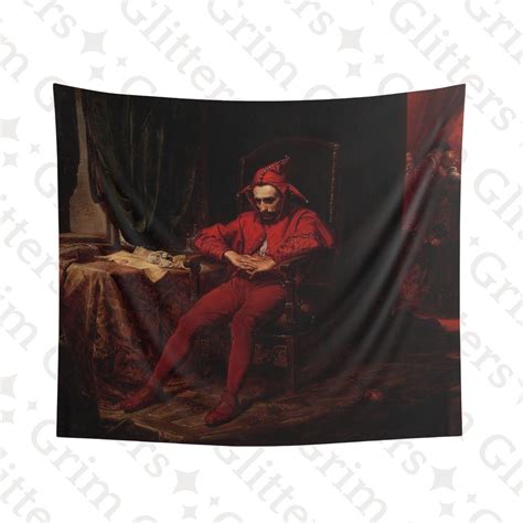 Stanczyk Tapestry Jan Matejko Polish Jester Art Historic Home