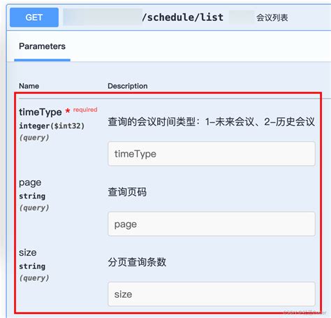 swagger3 get请求，使用对象接收 query 参数，注解怎么写？ csdn博客