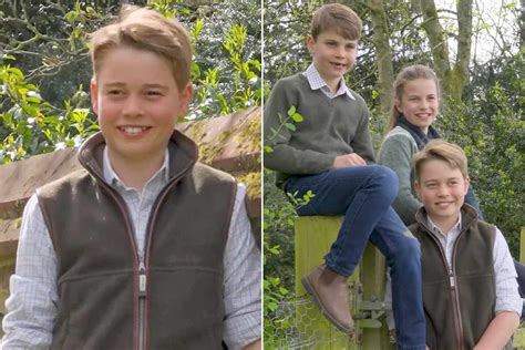 Prince Georges 12th Birthday Video Reveals Rare Glimpse Of His Bond