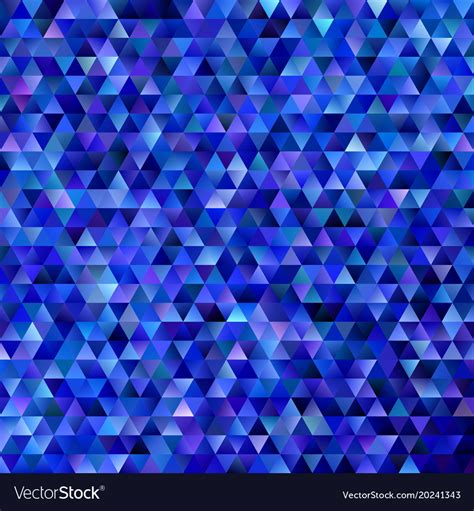 Geometric Abstract Regular Triangle Mosaic Vector Image