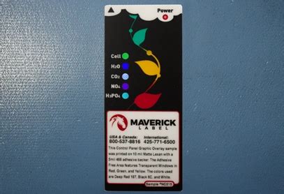 Custom Graphic Overlays Control Panel Overlays Maverick Label