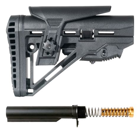 Ar 15 Mil Spec Stock And Buffer Tube Bundle With 6 Position Tube 3oz
