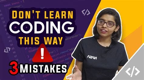 Avoid These Coding Mistakes 3 Mistakes Every Programmer Do Anshika