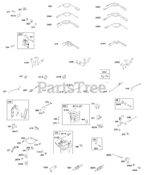 Briggs And Stratton 91212 0205 01 Briggs And Stratton Horizontal Engine