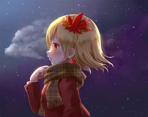Safebooru 1girl Aki Shizuha Arinu Bangs Blonde Hair Blush Breath