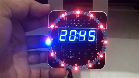 diy digital clock youtube