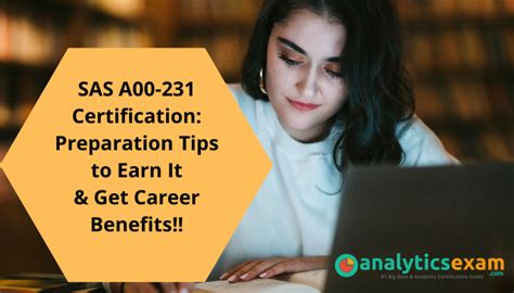 a00 231 preparation tips and career benefits analyticsexam