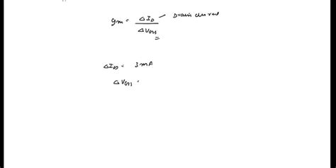 Solved A Jfets Voltage Drain Source Vds Remains Constant At 20 Vdc While The Voltage Gate