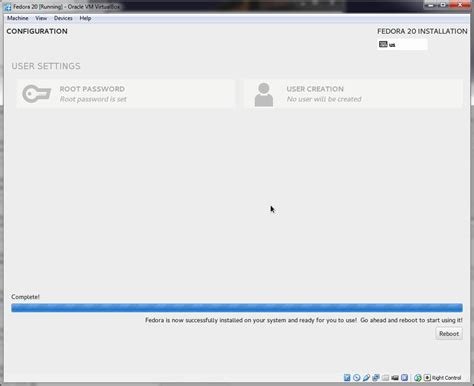 Install Fedora 20 Dbaora