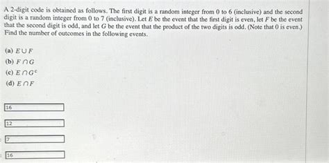 solved a 2 digit code is obtained as follows the first