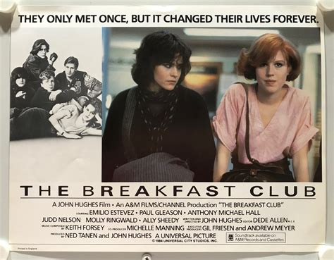 Original Lobby Cards The Breakfast Club 1985 Set Of 8 Sold 20