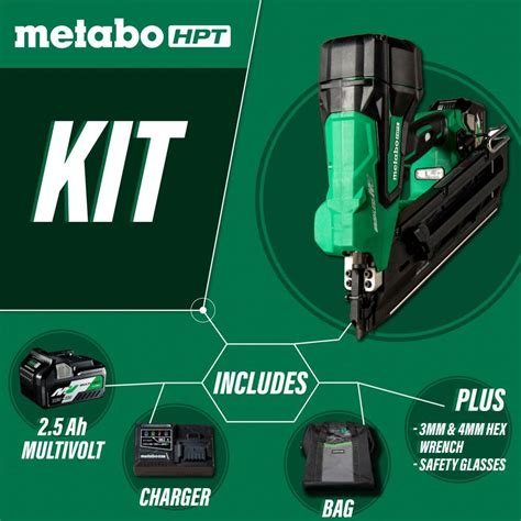 Multi 3 5 In 30 Degree Cordless Framing Nailer Battery And Charger