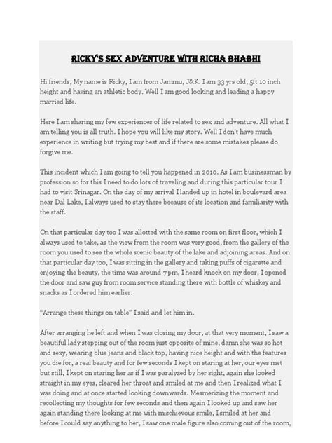 Rickys Sex Adventure With Richa Bhabhi Pdf Leisure