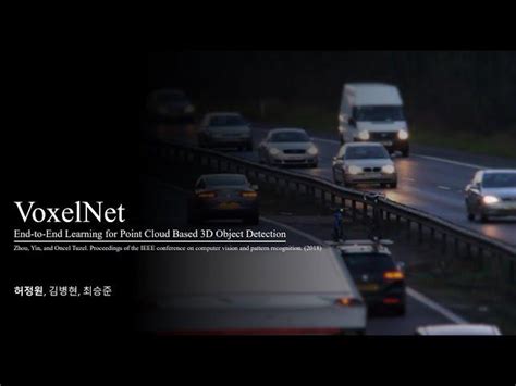 2018 Voxelnet End To End Learning For Point Cloud Based 3d Object Cobslab