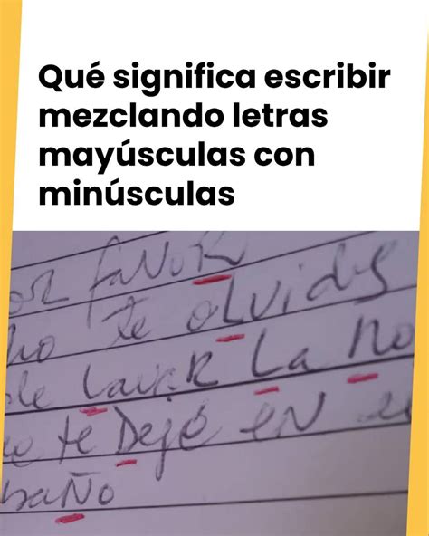 La Ow Ly W6ez50visgk Qué Significa Escribir Mezclando Letras
