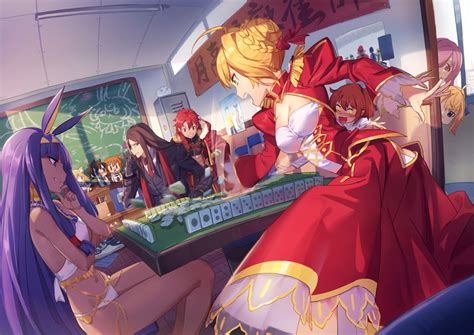 Mahjong Table Danbooru