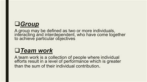 Group Vs Team Ob Pptx