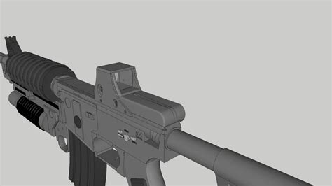 M4 Sopmod 3d Warehouse