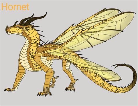 Hornet The Hivewing Wings Of Fire Dragons Dragon Wings Wings Of Fire