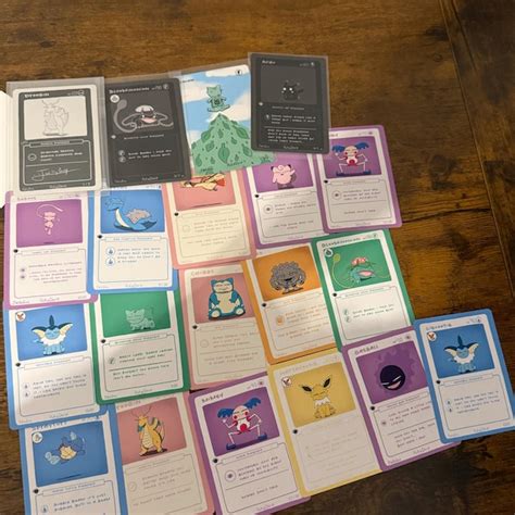 Pokederp Pack Set 1 Derpy Funny Parody Pokémon Card Pack Etsy