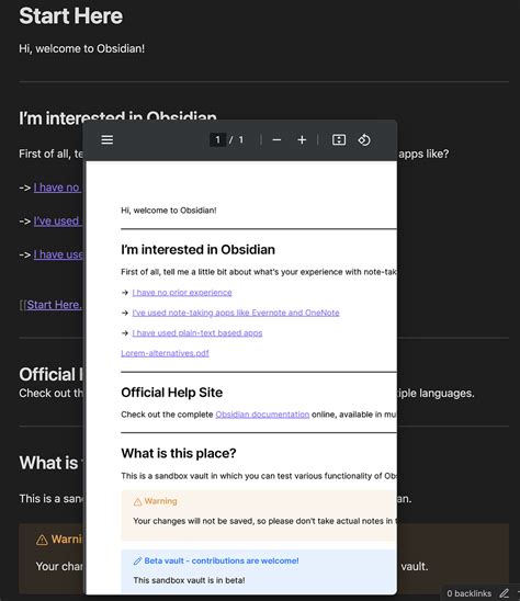 Page Preview Popover Doesn T Display Entire Width Of PDF Bug Graveyard Obsidian Forum