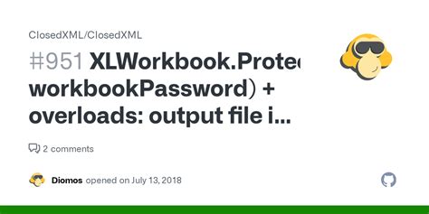 Xlworkbook Protect String Workbookpassword Overloads Output File In Not Protected With