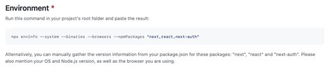 use `envinfo` in issue templates · issue 16137 · prisma prisma · github