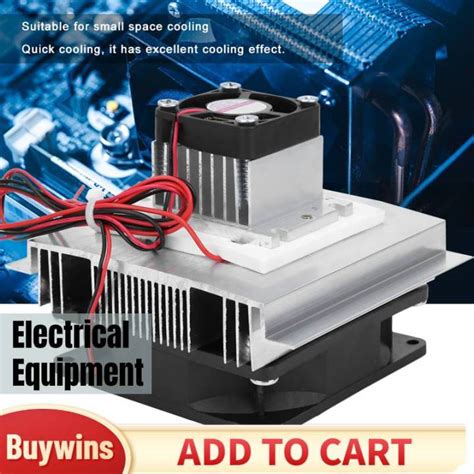 Peltier Cooler Xd 35 Thermoelectric Plate Module Cooling System Diy Kit