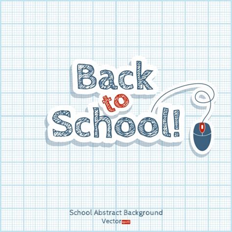 Free Vector Notebook Background Of Back To School