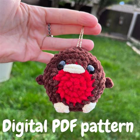 Digital Pdf Pattern No Sew Robin Pattern Only Etsy