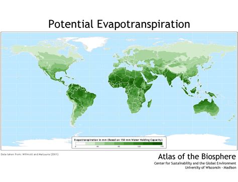 What Is Evapotranspiration Worldatlascom Evapotranspiration And